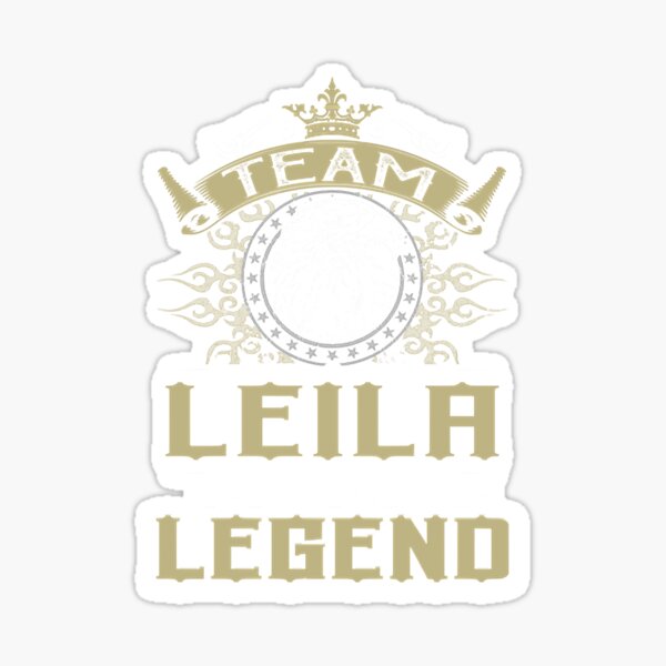 Pegatina «Camiseta con el nombre de Leila - Camiseta con el nombre de ...
