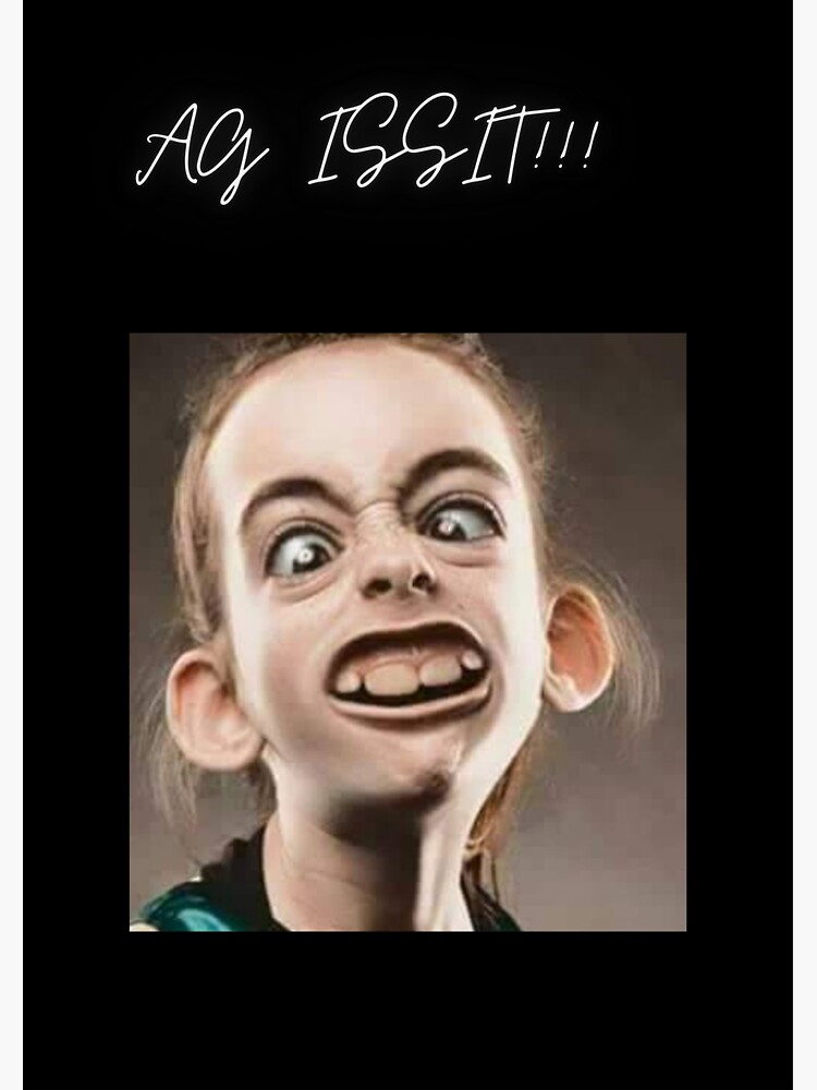 "ANGRY KID SAYING OH REALLY!" Sticker for Sale by Leveta | Redbubble