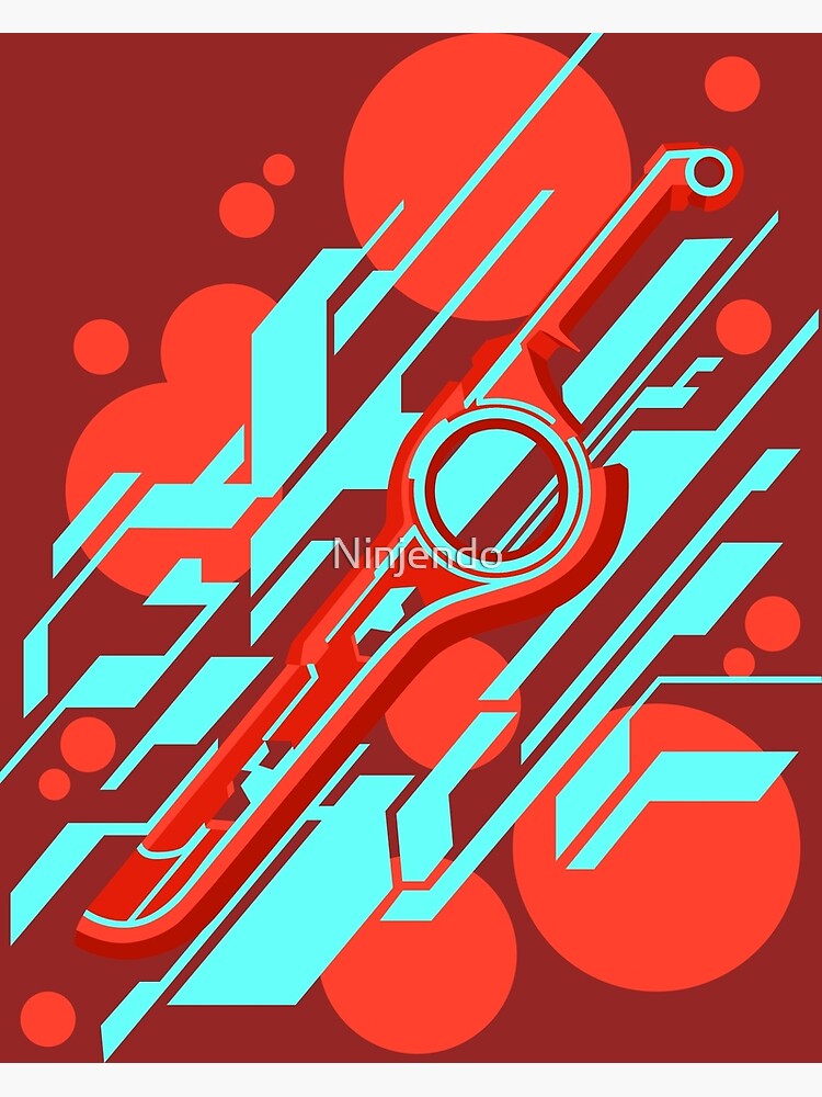 "Monado Abstract" Art Print for Sale by Ninjendo | Redbubble