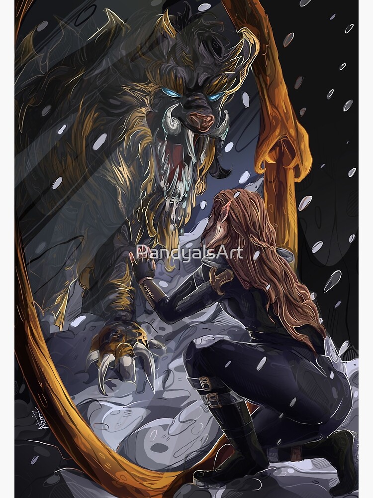 "Feyre Archeron" Art Print for Sale by PandyalsArt | Redbubble