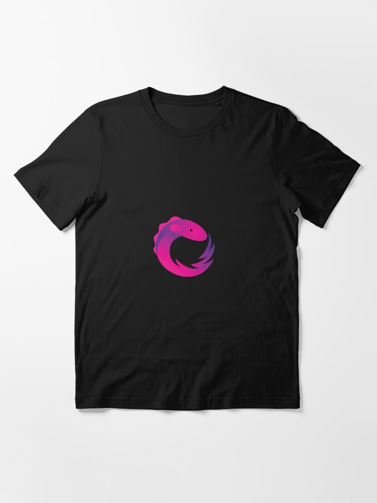 "RxJS Logo" Essential T-Shirt for Sale by hipstuff | Redbubble