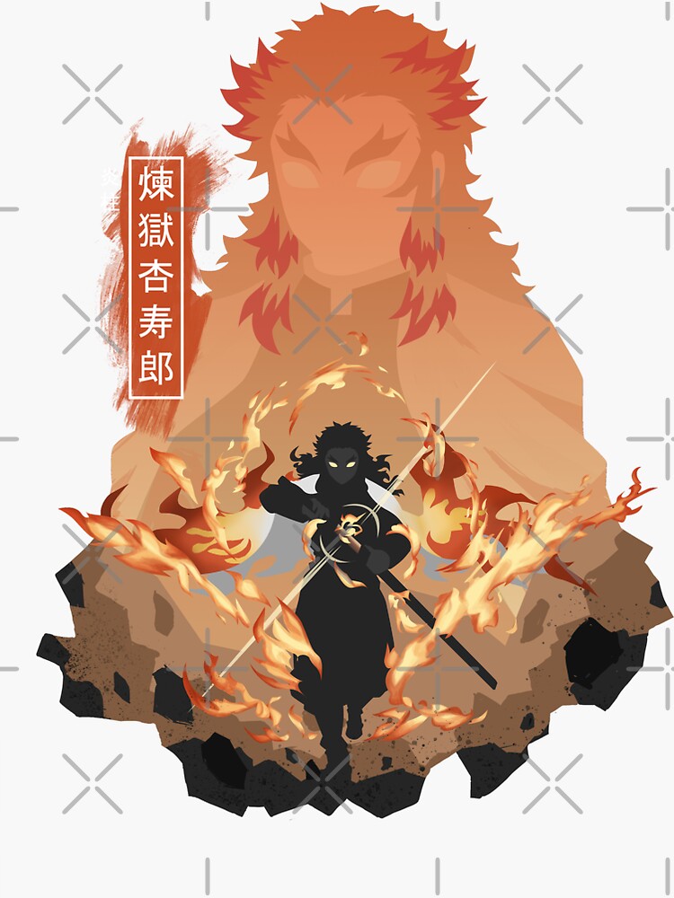 "Flame Pillar" Sticker for Sale by amrisapiens | Redbubble