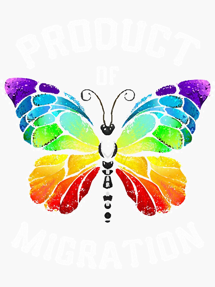 "Product of Migration! Hispanic Immigrant " Sticker for Sale by ...