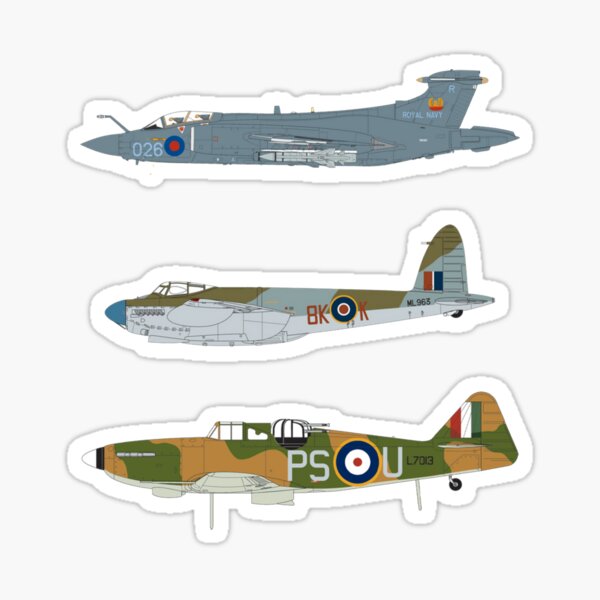 "Airfix Planes Model" Sticker for Sale by EternalDragonKO | Redbubble