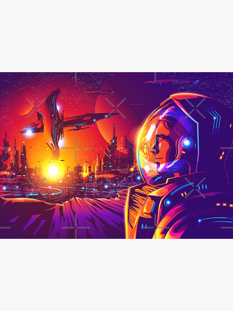 "2051 Mars will look like" Sticker for Sale by Emil1993 | Redbubble