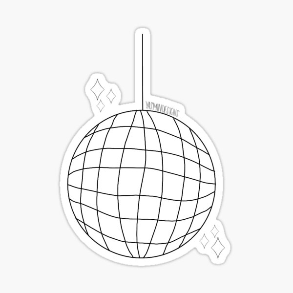 "Mirrorball By Taylor Swift Illustration " Sticker for Sale by ...