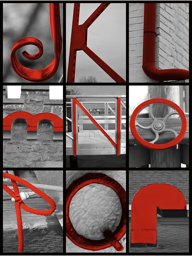 "Nature Real Life Alphabet letters J - R" Poster for Sale by ...