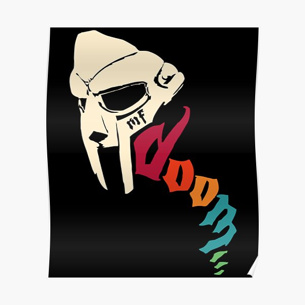 "MF Doom Retro" Poster for Sale by ZackaryWalter | Redbubble