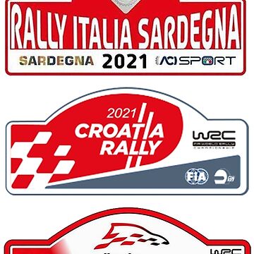 "rally events" Sticker for Sale by FeralJackRabit | Redbubble