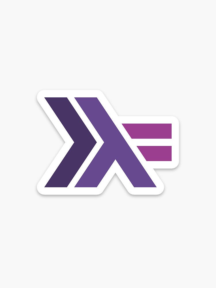 "Haskell" Sticker for Sale by kiknag | Redbubble