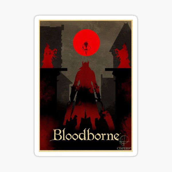 "Bloodborne" Sticker for Sale by zikoloco1 | Redbubble