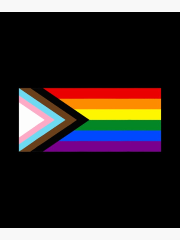 "Pride Progress Rainbow Flag LGBT + Trans und Queer40" Photographic ...