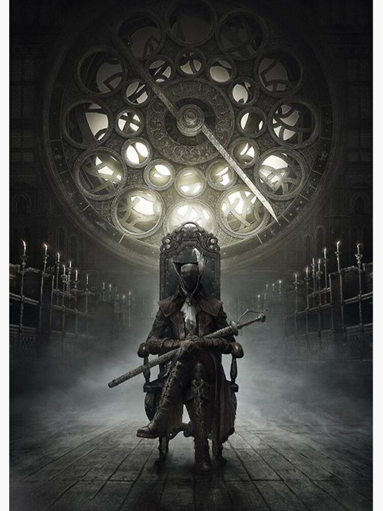 "Bloodborne" Sticker for Sale by zikoloco1 | Redbubble