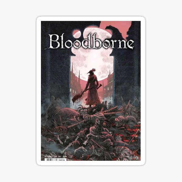 "Bloodborne" Sticker for Sale by zikoloco1 | Redbubble