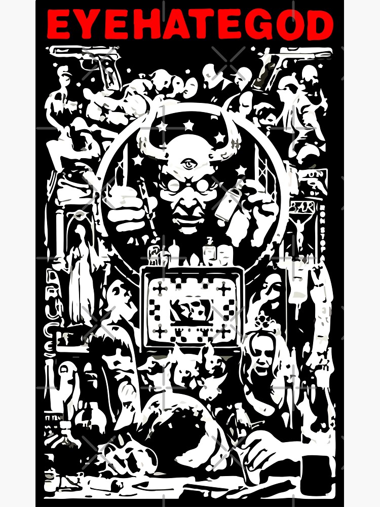 "Eyehategod Merch" Sticker for Sale by xxXVintageXxx | Redbubble