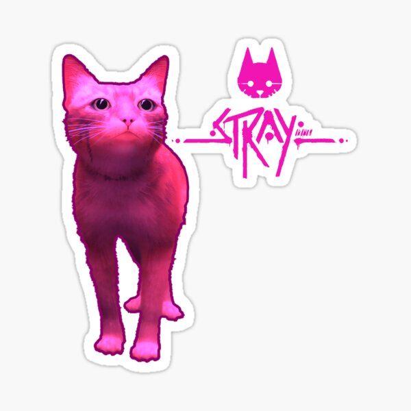 "stray game" Sticker for Sale by SUNKNIGHT17 | Redbubble