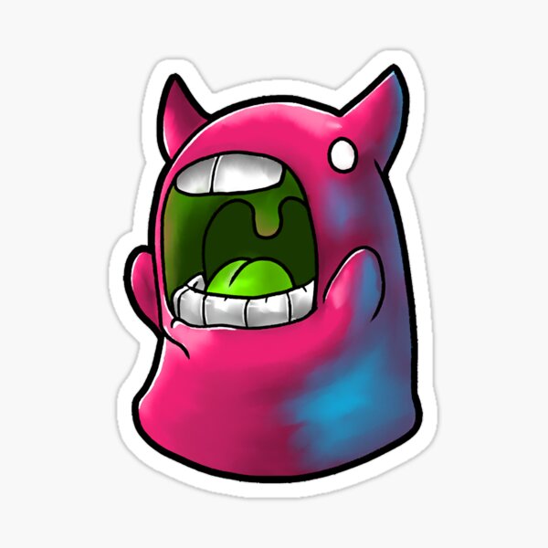 "Egon The Slime " Sticker for Sale by JulieRoge35164 | Redbubble