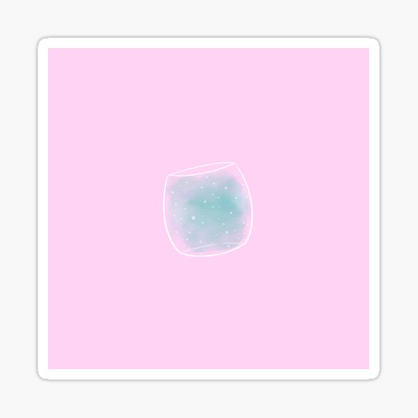 "Galaxy Punch" Sticker by tsukishimom | Redbubble