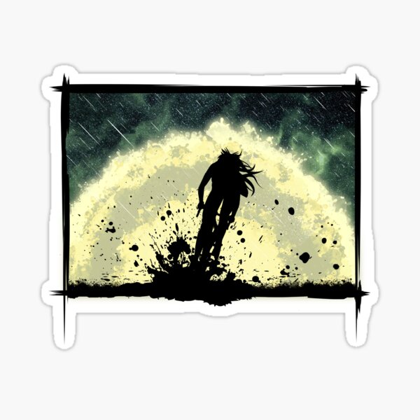 "Anime Bike Punk Girls" Sticker for Sale by tabemisa | Redbubble
