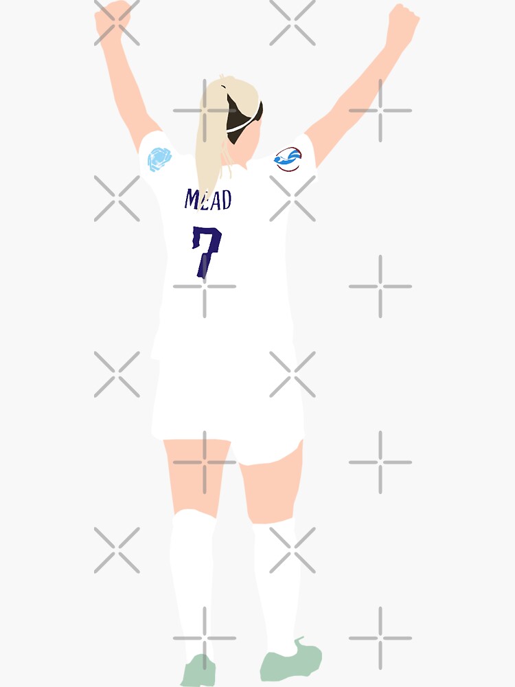 "Beth Mead - England" Sticker for Sale by Rhys40 | Redbubble