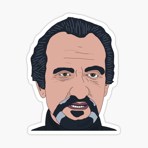 "The Master" Sticker for Sale by AEcreateNdesign | Redbubble