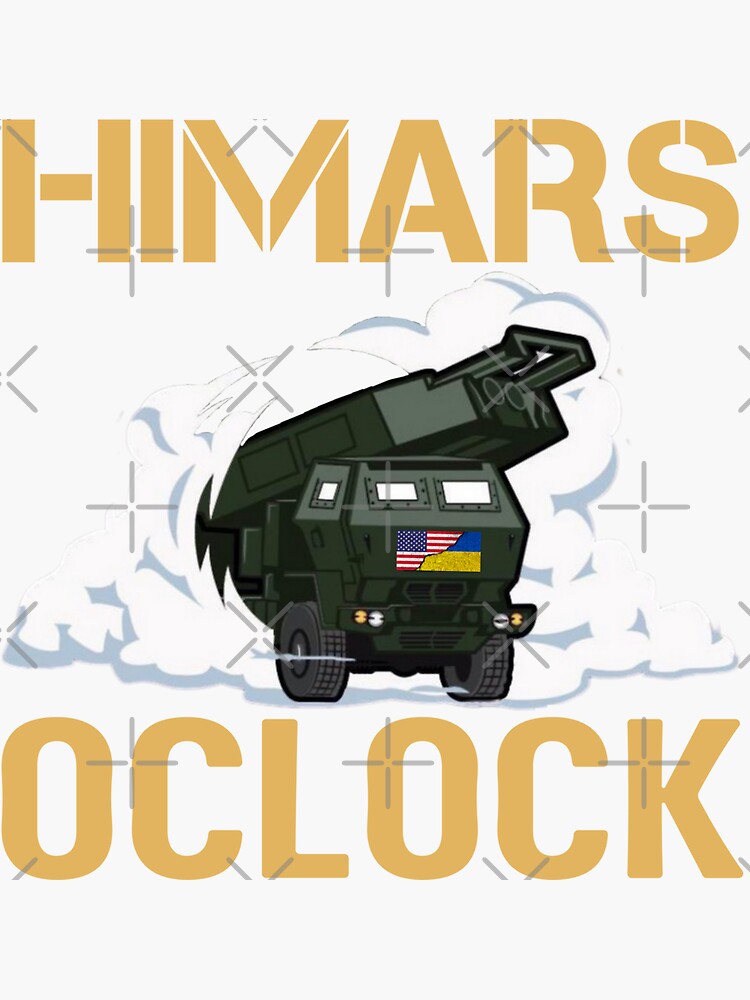 "Himars O'clock" Sticker for Sale by all-heros | Redbubble