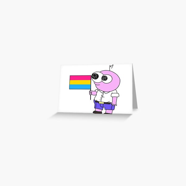 "pim pansexual pride flag" Greeting Card for Sale by spookymim | Redbubble