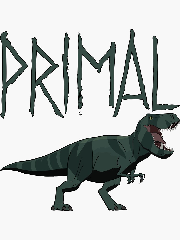 "genndy tartakovskys primal #5" Sticker for Sale by MoreInUrPockets ...