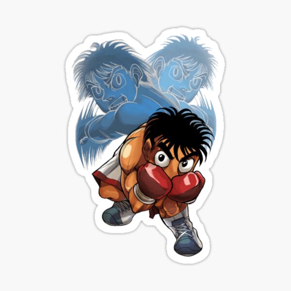 "Hajime no ippo O" Sticker for Sale by EasyOtaku | Redbubble