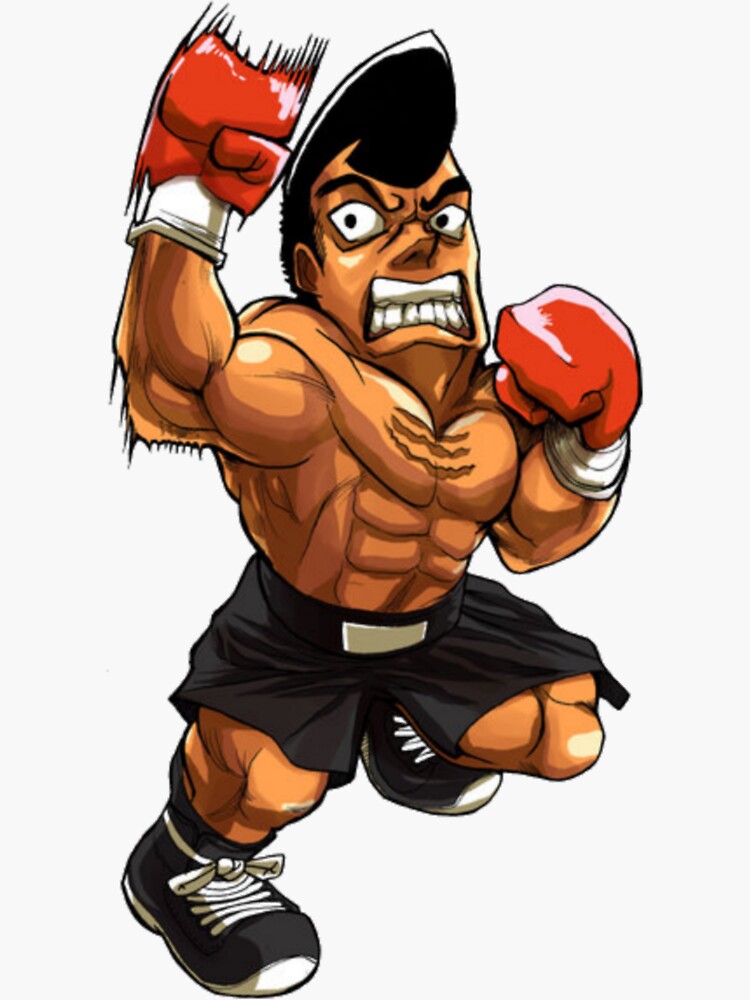 "Hajime no ippo chibi" Sticker for Sale by EasyOtaku | Redbubble