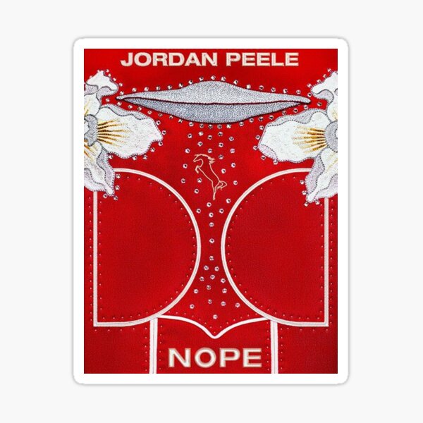 "Nope Movie" Sticker for Sale by srisultan | Redbubble