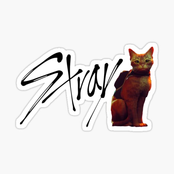 "Stray Cat" Sticker for Sale by itstasim | Redbubble