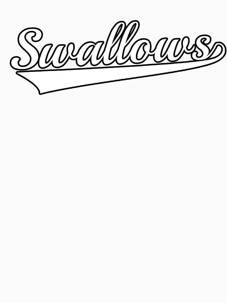"Jackass Forever Swallows Baseball Logo" T-shirt for Sale by DankalorYT ...