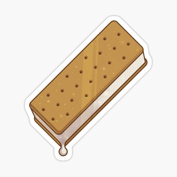 "Ice Cream Sandwich" Sticker for Sale by JungaBeast | Redbubble