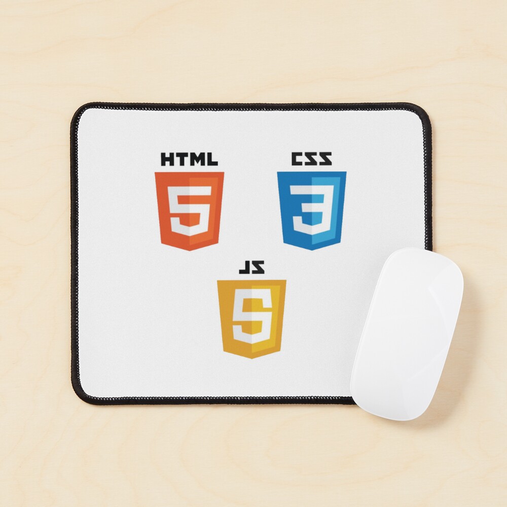 "Html, Css, Javascript Set of stickers for web devs" Sticker for Sale ...