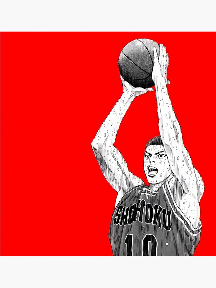 Slam Dunk Sakuragi Sticker For Sale By Gracefinc Redbubble