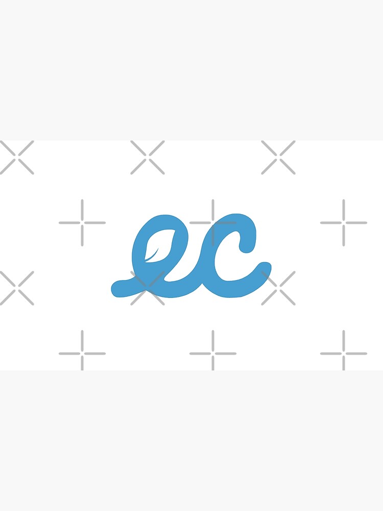 "Blue EC logo" Poster for Sale by EarthBrands | Redbubble
