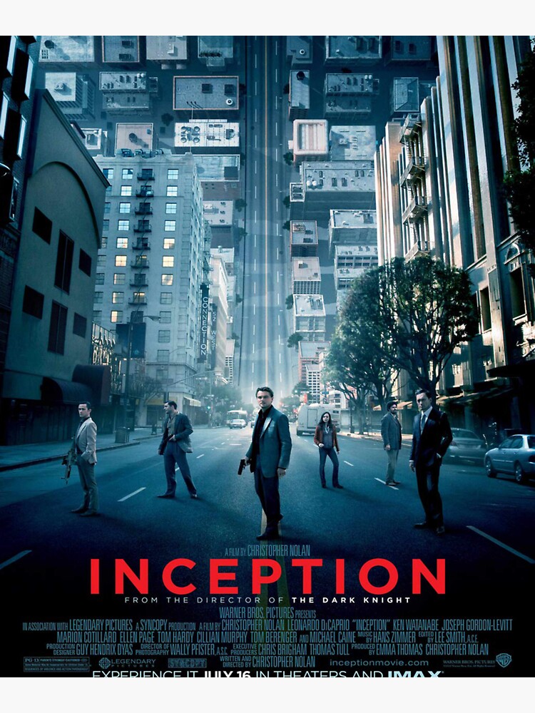 "inception" Sticker for Sale by Kitoart | Redbubble