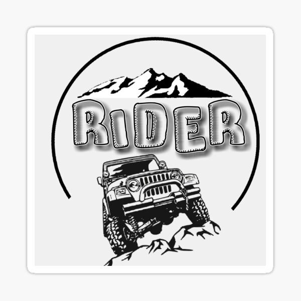"Rider " Sticker for Sale by GDeep | Redbubble