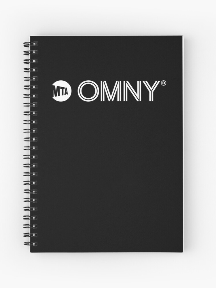 "OMNY - White Logo" Journal for Sale by MTA NY™ | Redbubble