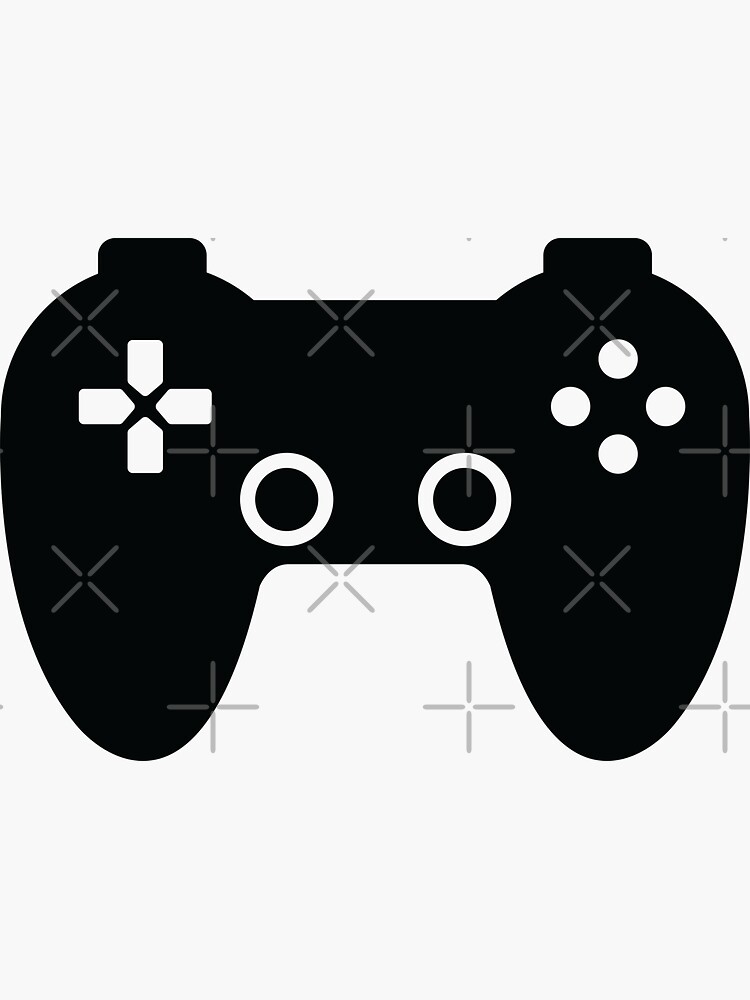 "Video game controller" Sticker for Sale by NewGameDesigns | Redbubble