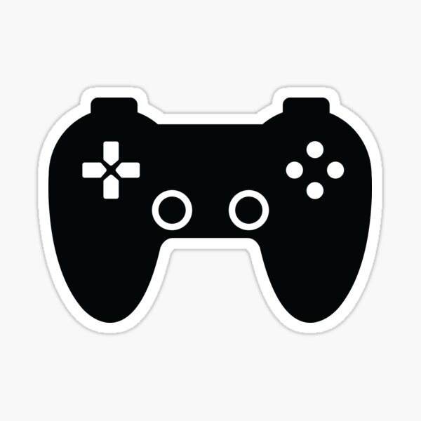 "Video game controller" Sticker for Sale by NewGameDesigns | Redbubble
