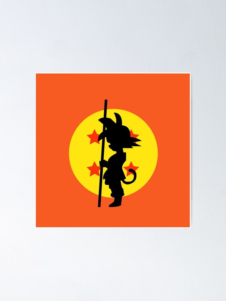 "little goku" Poster for Sale by day-vader | Redbubble