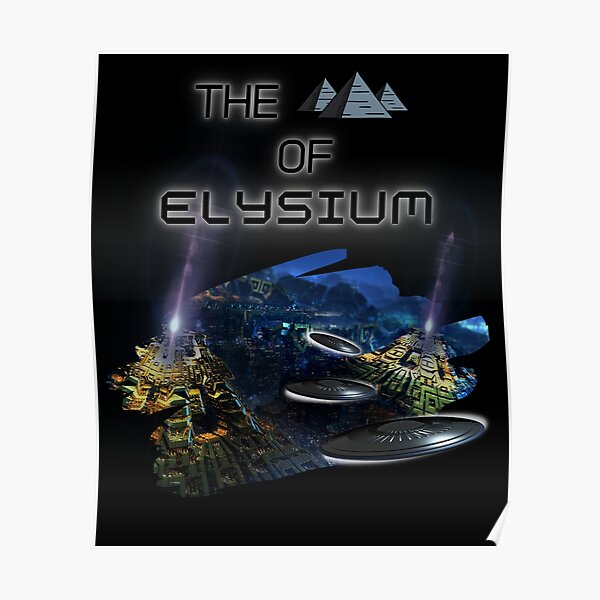 "The Pyramids Of Elysium" Poster for Sale by KrompiX | Redbubble