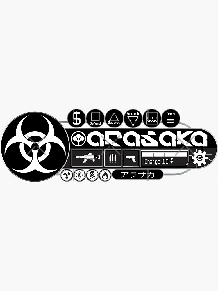 Pegatina «Cyberpunk - Corporación Arasaka アラサカ社 - V3» de clubtee ...