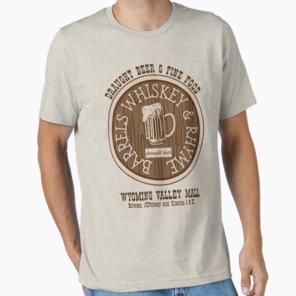 "Barrels, Whiskey & Rhyme, Wyoming Valley Mall" Essential T-Shirt for ...