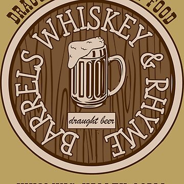 "Barrels, Whiskey & Rhyme, Wyoming Valley Mall" Essential T-Shirt for ...