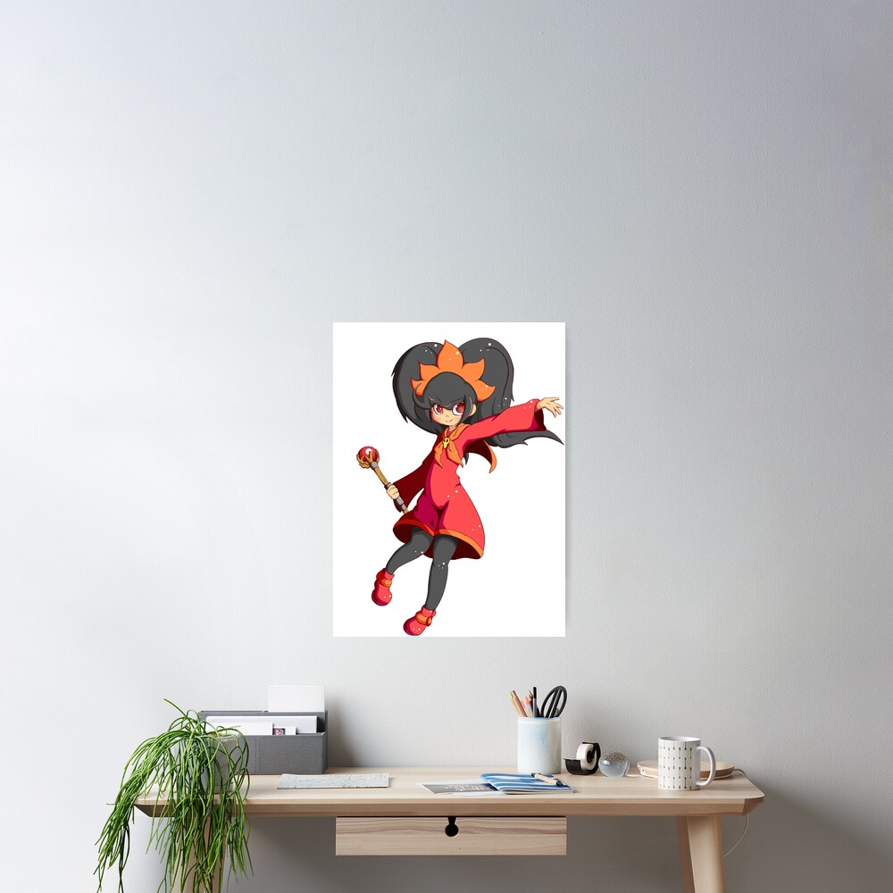 "ashley mii warioware " Poster for Sale by Phoenix25x | Redbubble