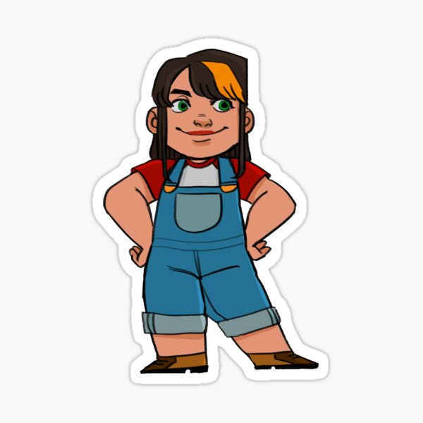 "MCSM STICKER SERIES - Jesse (F) 1" Sticker for Sale by charliekaye ...