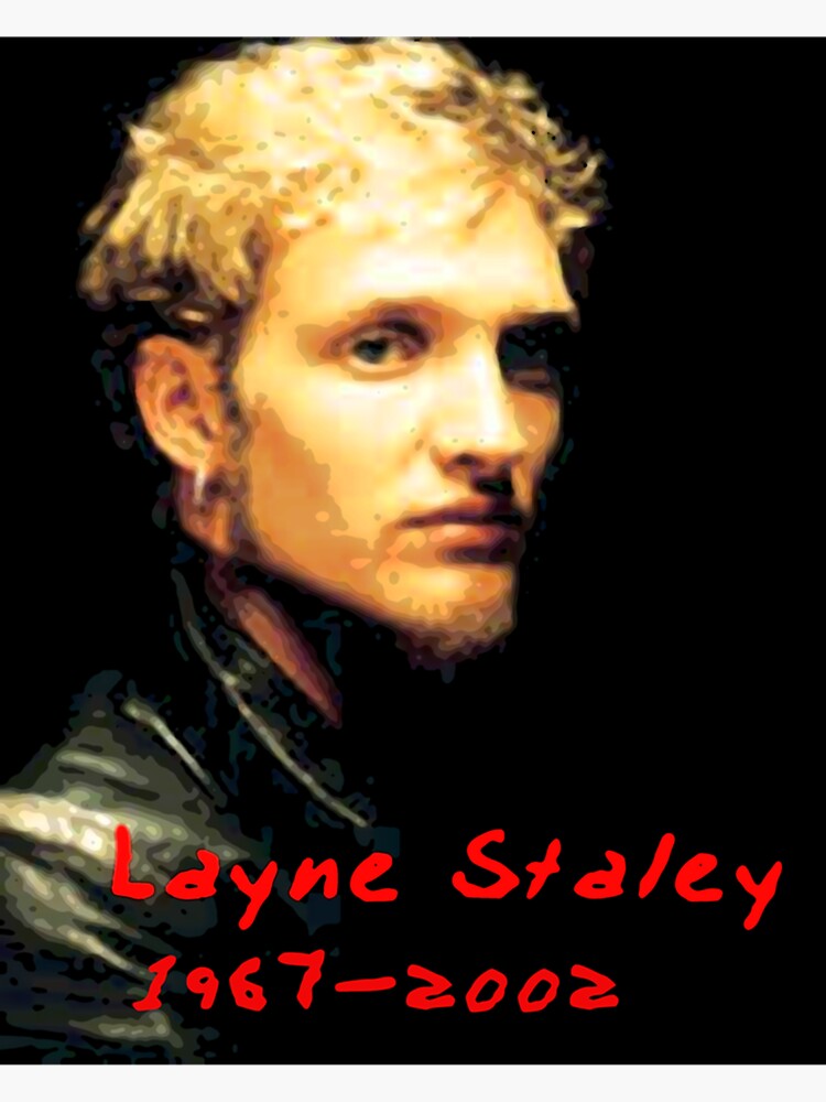 "Image Layne Staley Clas" Sticker for Sale by vernaqn9tyvette | Redbubble
